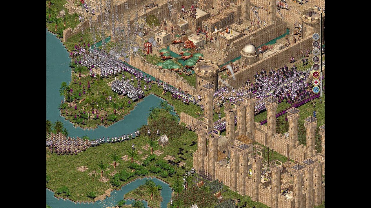 Обзор игры Stronghold и Stronghold Crusader HD. Прохождение Stronghold. Карта №4 "Старый знакомый"