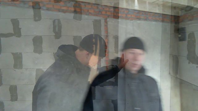 Монтаж четырех канальной сэндвич трубы с температурным каналом