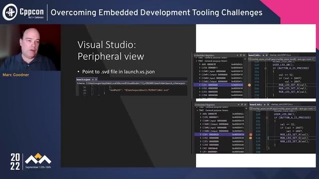 Overcoming C++ Embedded Development Tooling Challenges - Marc Goodner - CppCon 2022