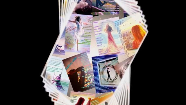 Коллаж объемный. Анимация предмета. Движение блик. Видео заставка