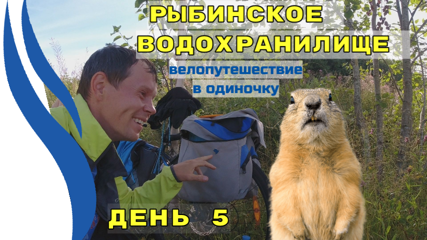 5.Велопутешествие к Рыбинскому водохранилищу. День 5. Дорога Череповец - Вологда