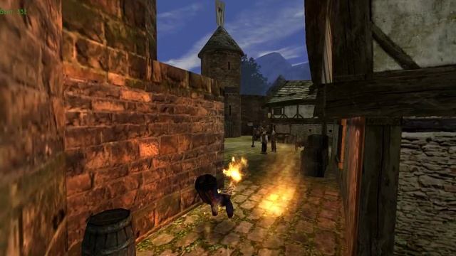 Gothic2 X in 1.Часть 98.Наем людей на корабль.Сопровождение Рози в город.Ур-Шак.