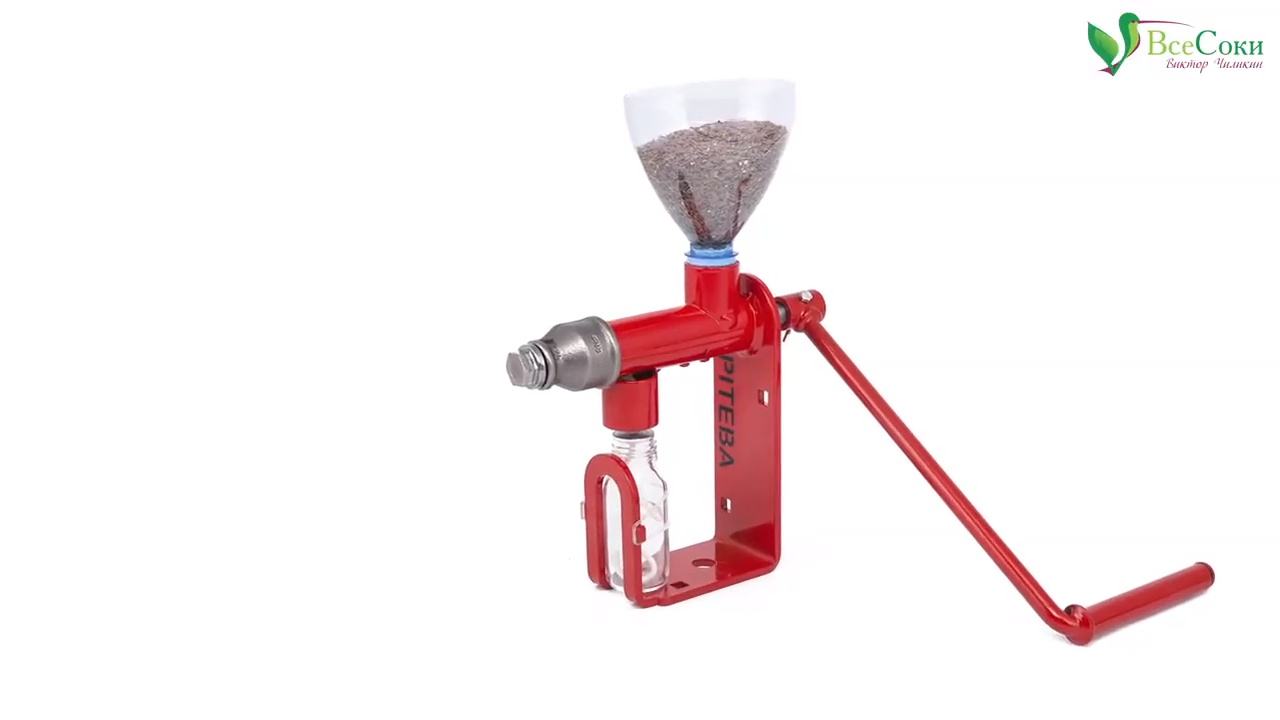 Первый в России обзор на голландский ручной маслопресс Piteba. Учимся отжимать масло