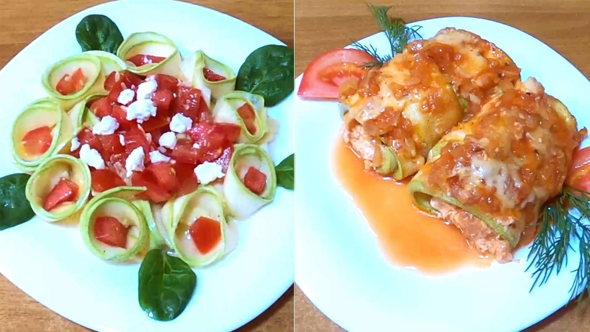 3 замечательных рецепта из КАБАЧКОВ. Салат и блюда в духовке