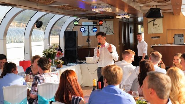 Свадьба Тимура и Елены на теплоходе. Часть первая.