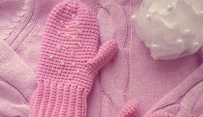 ?Вязаные варежки крючком .Варежки крючком. Вязание крючком.Варежки.