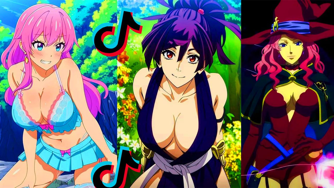 Аниме - Подборка аниме TikTok - Крутые моменты №12