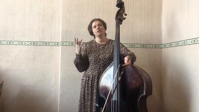 Плоскость струны.Играем на струнах "ре" и "ля".Урок 15. Контрабас от А до Я. Видео от 13.01.2022г.