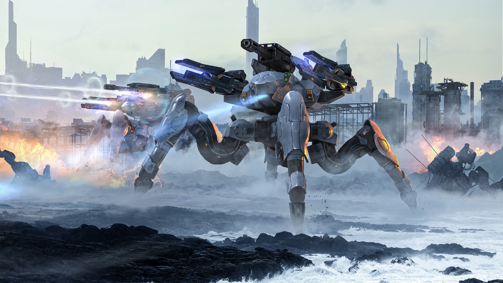 War Robots.Бои без дронов.