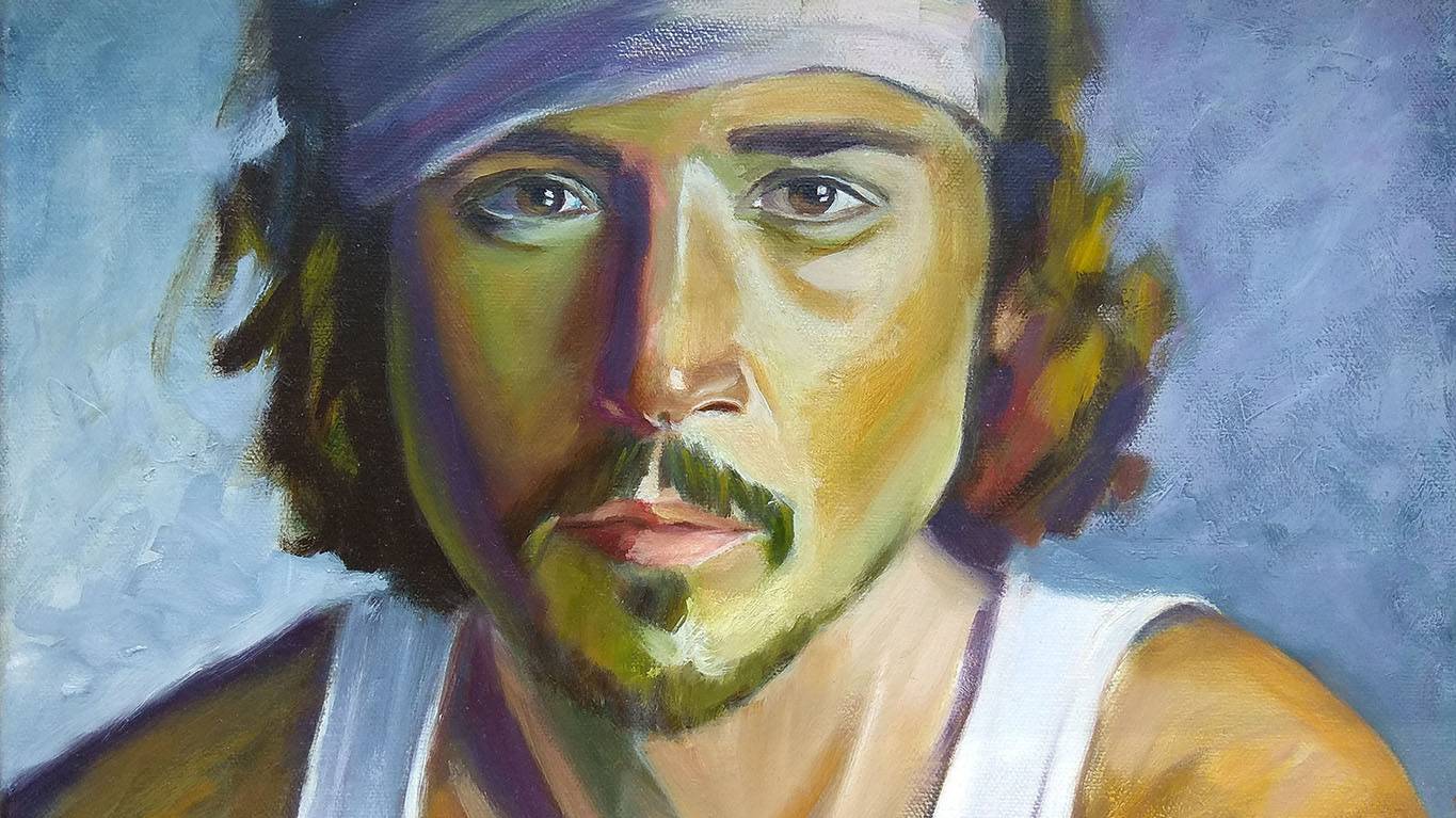 Картина маслом Джонни Депп