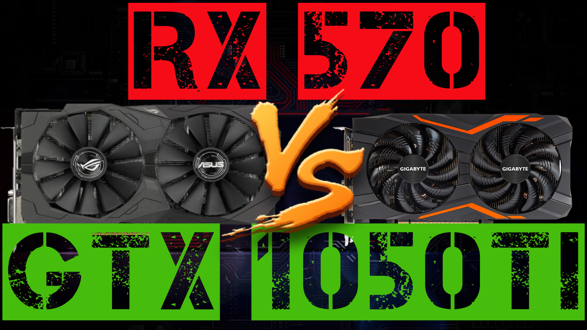 RX 570 VS GTX 1050 Ti
