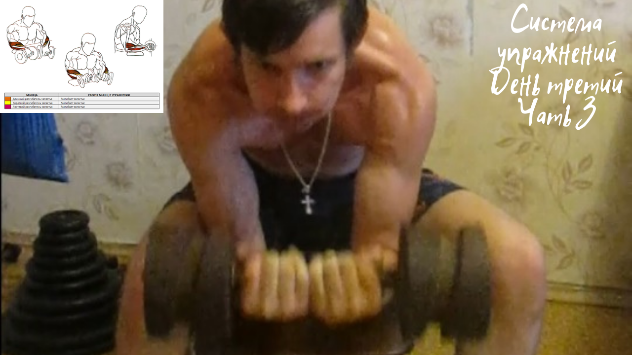 Система упражнений. День третий. Часть 3.