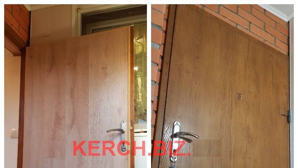 Вариант внутренней и наружной отделки входной металлической двери | Керчь