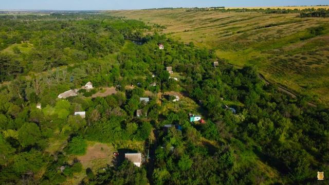 Суровикино сверху. Дачный кооператив.