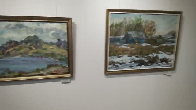 Выставка Зимние пейзажи. Арт.