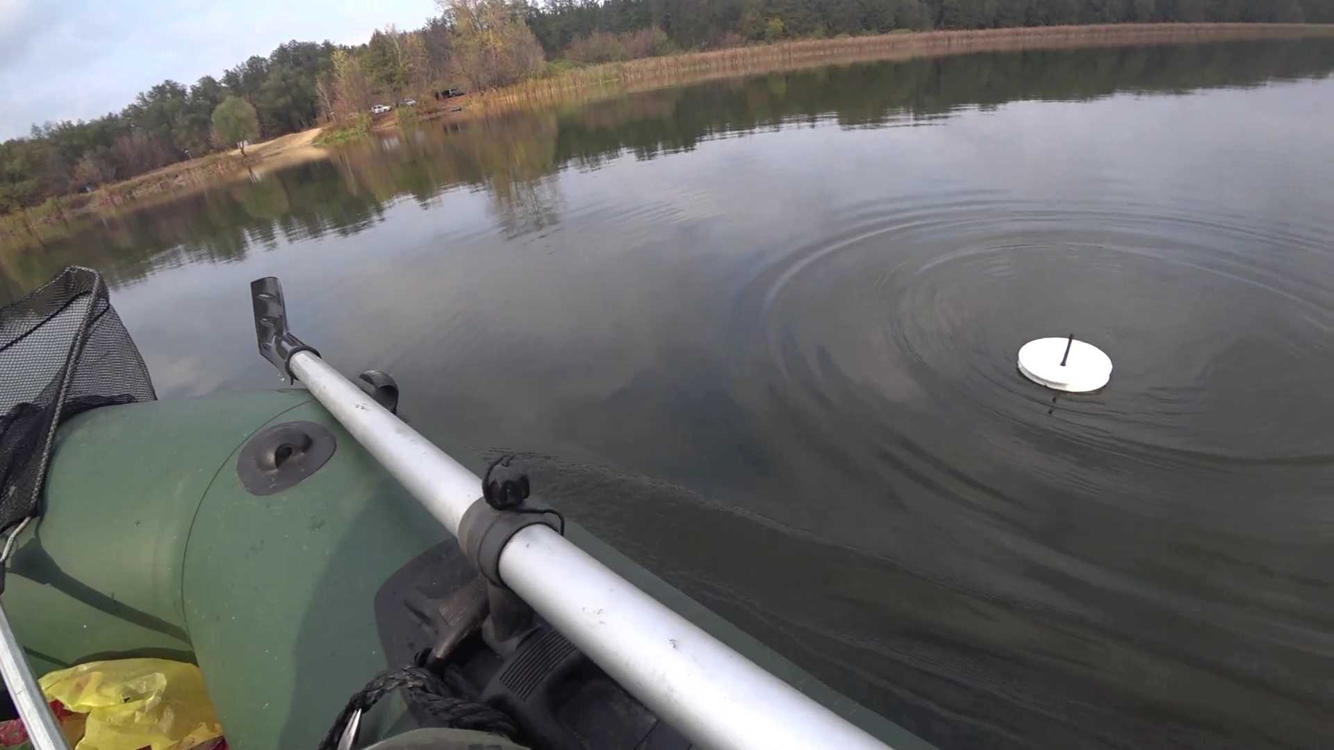 Щука на кружки. Выгул живцов (23.10.2020)