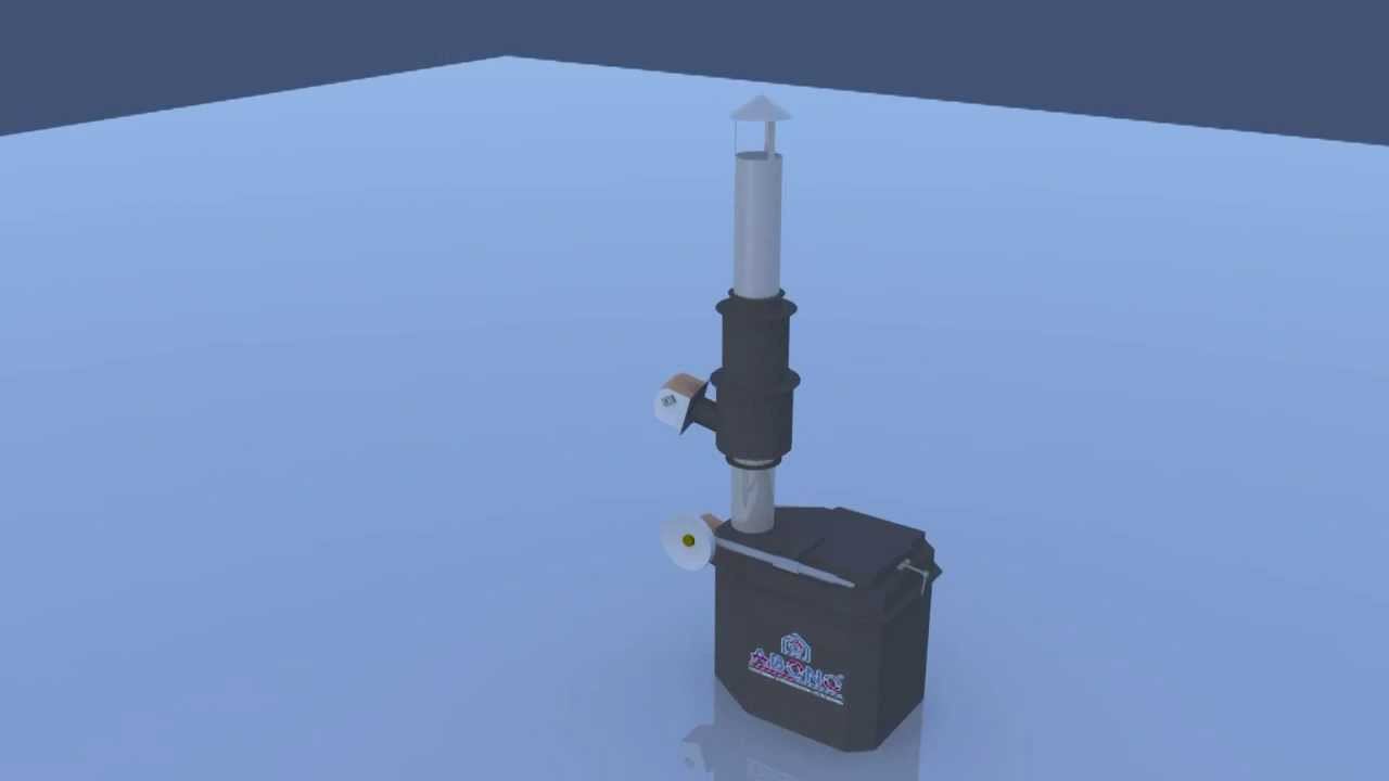 Крематор / инсинератор ABONO Серия А-1