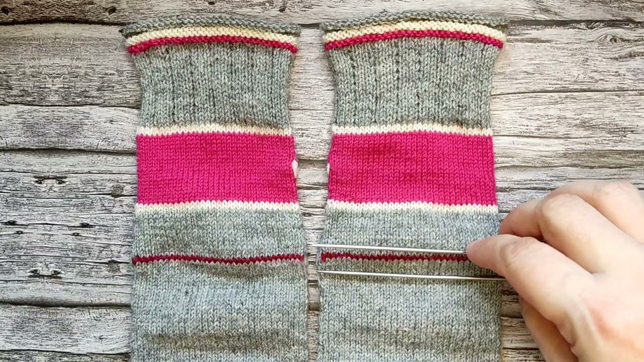 Забытая пятка бумеранг. Вязание носка от мыска. #вязаныеноски ,#вязание