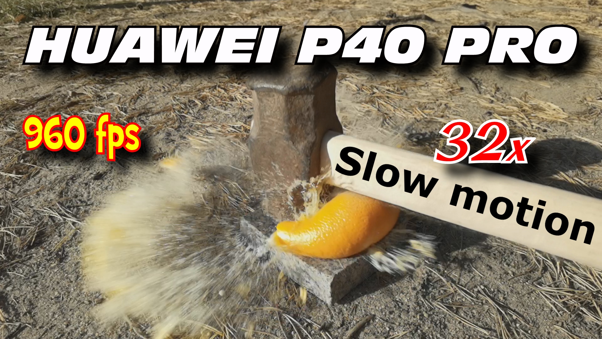 Huawei P40 Pro. Улётные примеры замедленной съёмки