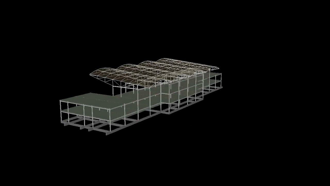 Каркас с аркой