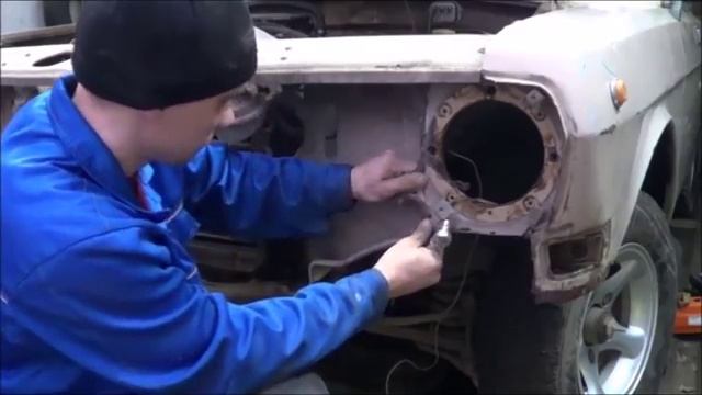 газ 2410 восстановление,2я серия.