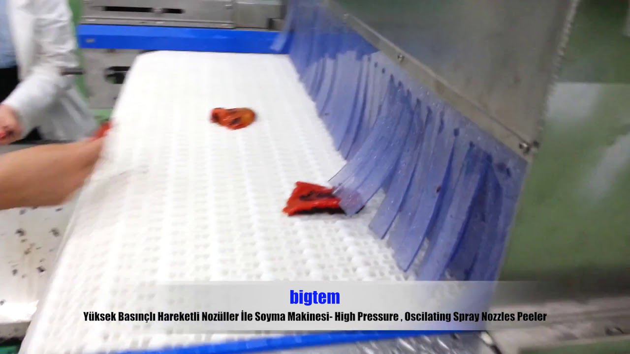 Перец - после огненной очистки