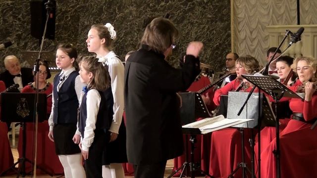 В. Шишкарев. "В ночном саду", солисты: трио детей.