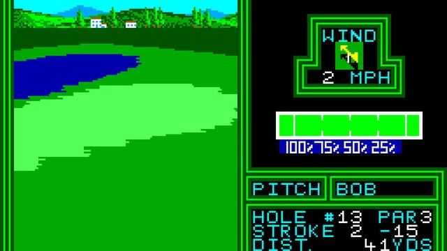 PGA Tour Golf (Master System) полное прохождение