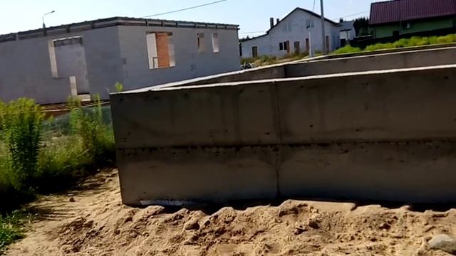 Разновысокий свайноростверковый фундамент ТИСЭ. Минская область.