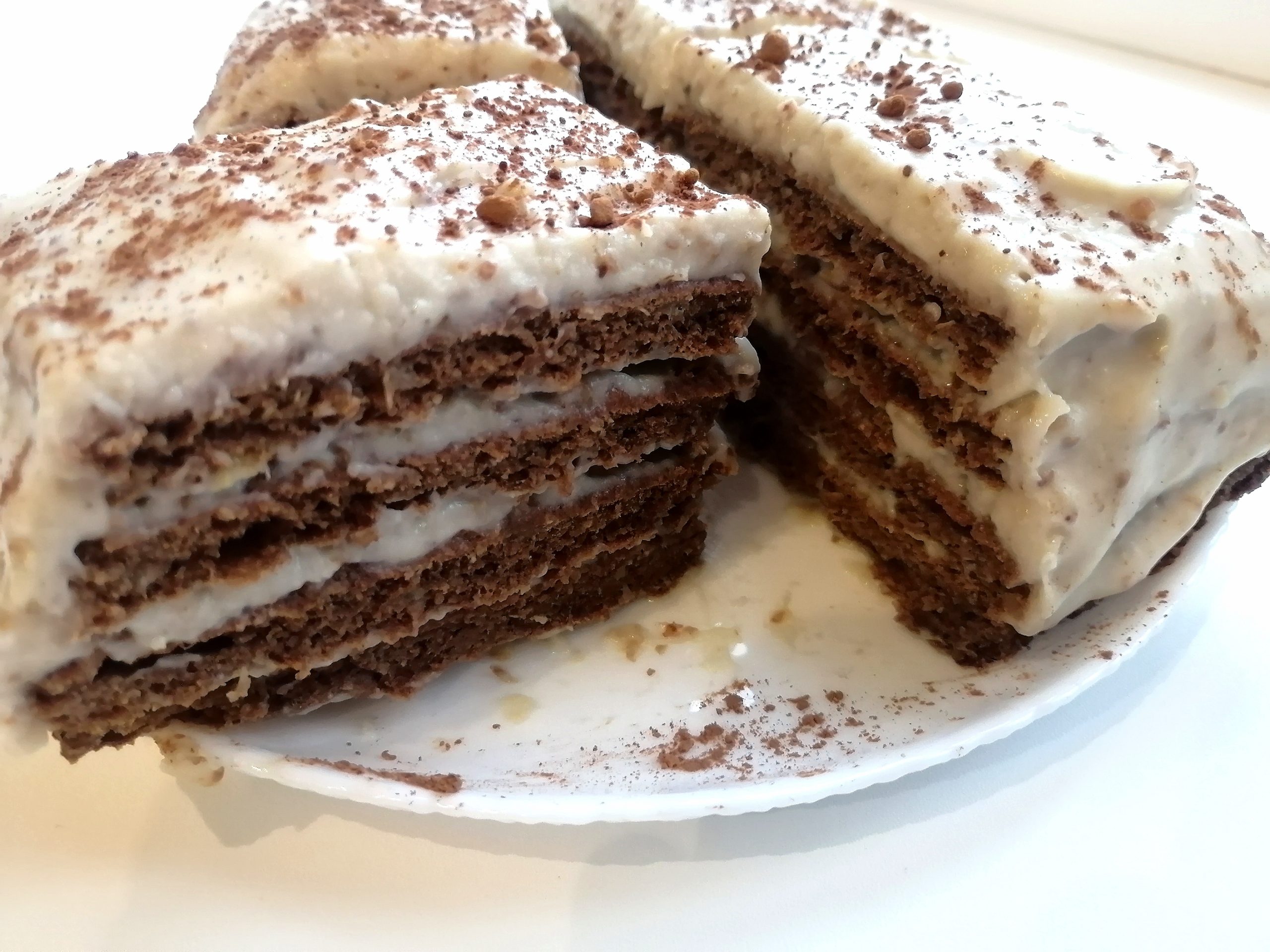 Торт с Заварным Кремом_Блинный торт_Рецепт Заварного Крема.