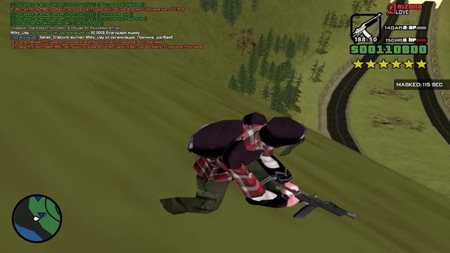 КОПЫ ОТКРЫЛИ НА МЕНЯ ДОКС ВЫЖИВАНИЕ В ГОРАХ САН-ГЕИНО С БРОНЁЙ ИЗ ШЛЕМОВ