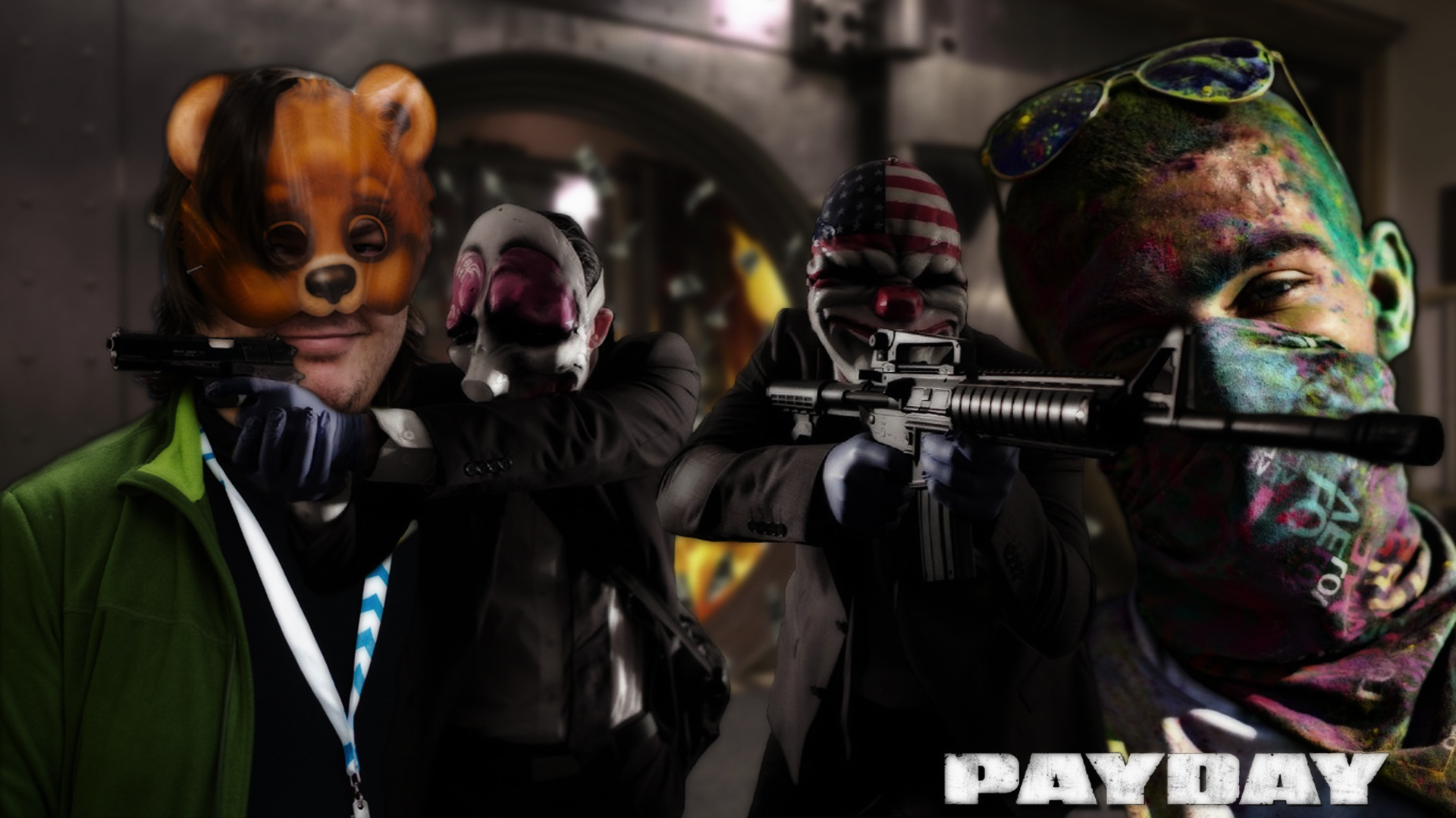 Рэпер RIXSO совместно с продюсером совершили ограбление. PayDay 2