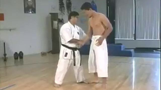 Силовая подготовка в стиле Годзю-рю каратэ, сэнсей Морио Хигаонна