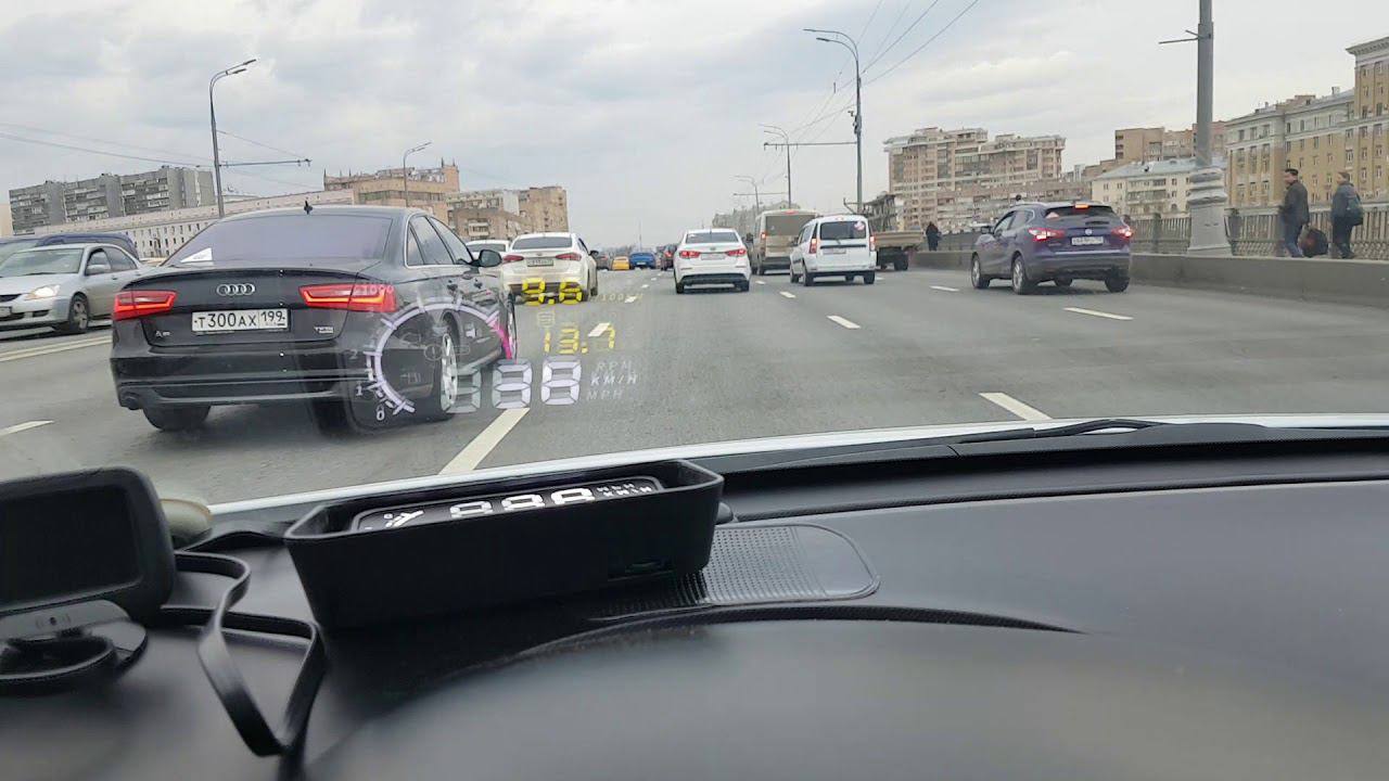 HUD дисплей на KIA Ceed ED Fl 2011