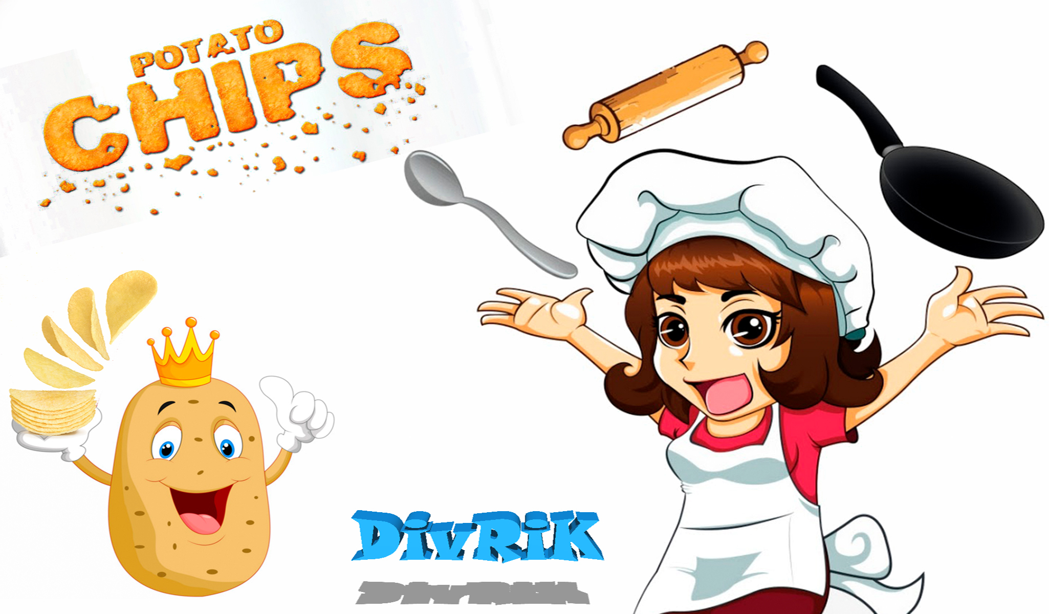Чипсы в домашних условиях от DivRiK ✔