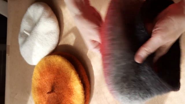 Вязано-валяные береты из 100% шерсти. Мисс Беретка