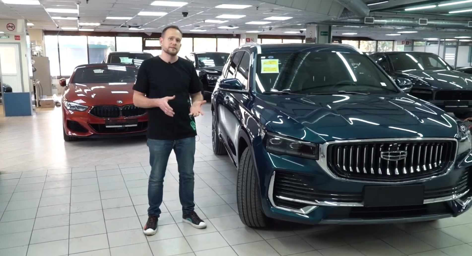 GEELY MONJARO защита кузова ПЛЕНКА полиуретан