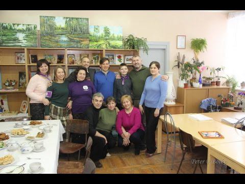 Благотворительный концерт в Столбцовском ПНИ. Руслан Алехно — Con Te Partiro.