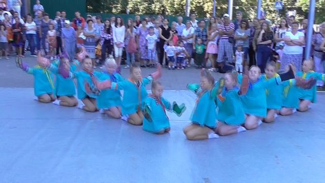 Выступление хореографического ансамбля "Забава" в Калуге, 27 августа 2016, День города