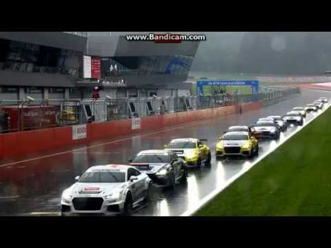 Red flag - Crash - stopping the race  2015 08 01  (Audi TT, Red bull Ring)