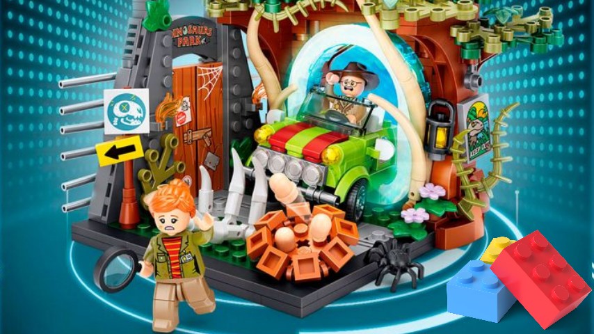 Телепорт в джунгли LOZ 1750 MK Обзор набора аналога лего