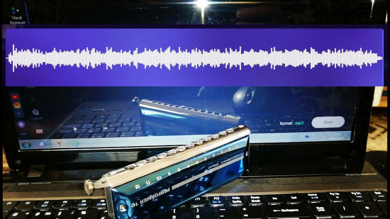 Unchained Melody. Хроматическая губная гармошка.