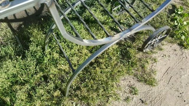 ХОЛОДНАЯ КОВКА,МАНГАЛ НА КОЛЕСАХ,СВОИМИ РУКАМИ!!!