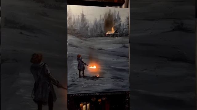 Awesome Painting Skills #paintingtutorial #paintingskills #uniquepainting