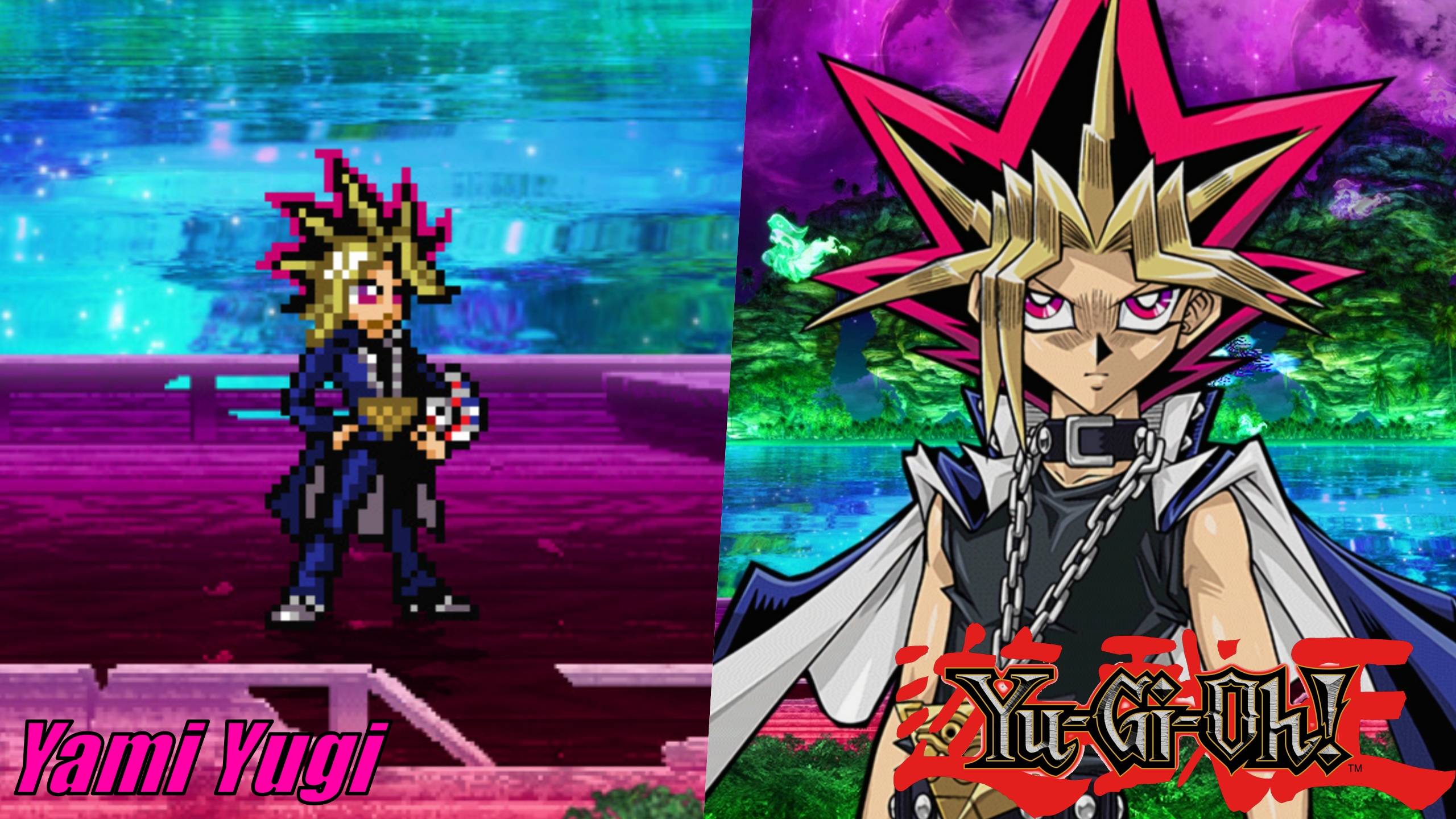 Ями Юги - эдит Dark Night Mugen (Тренировка)