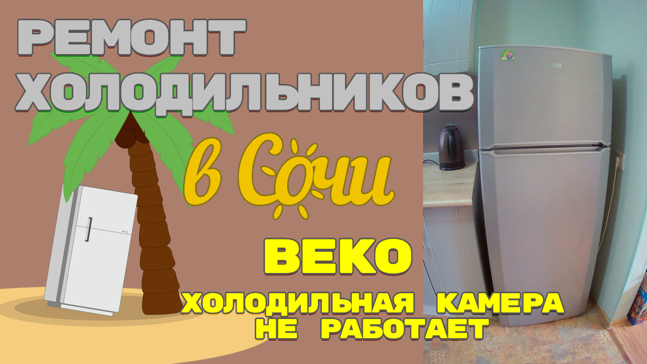 Ремонт холодильник Beko DS 325000 S, не холодит нижняя камера.