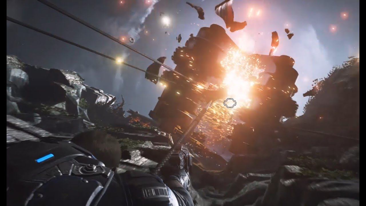 Gears of War 4| Акт 4. Глава 1. Бегом от сюда.