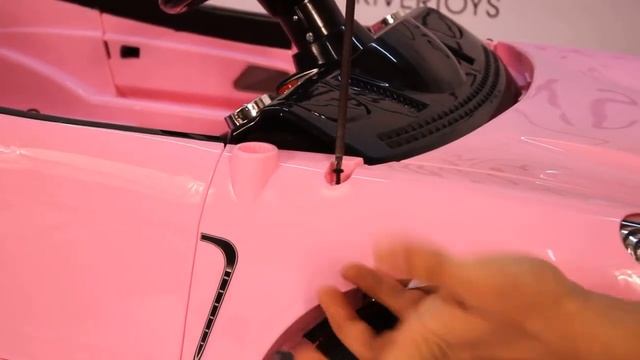 Детский электромобиль А444АА (RiverToys, сборка)