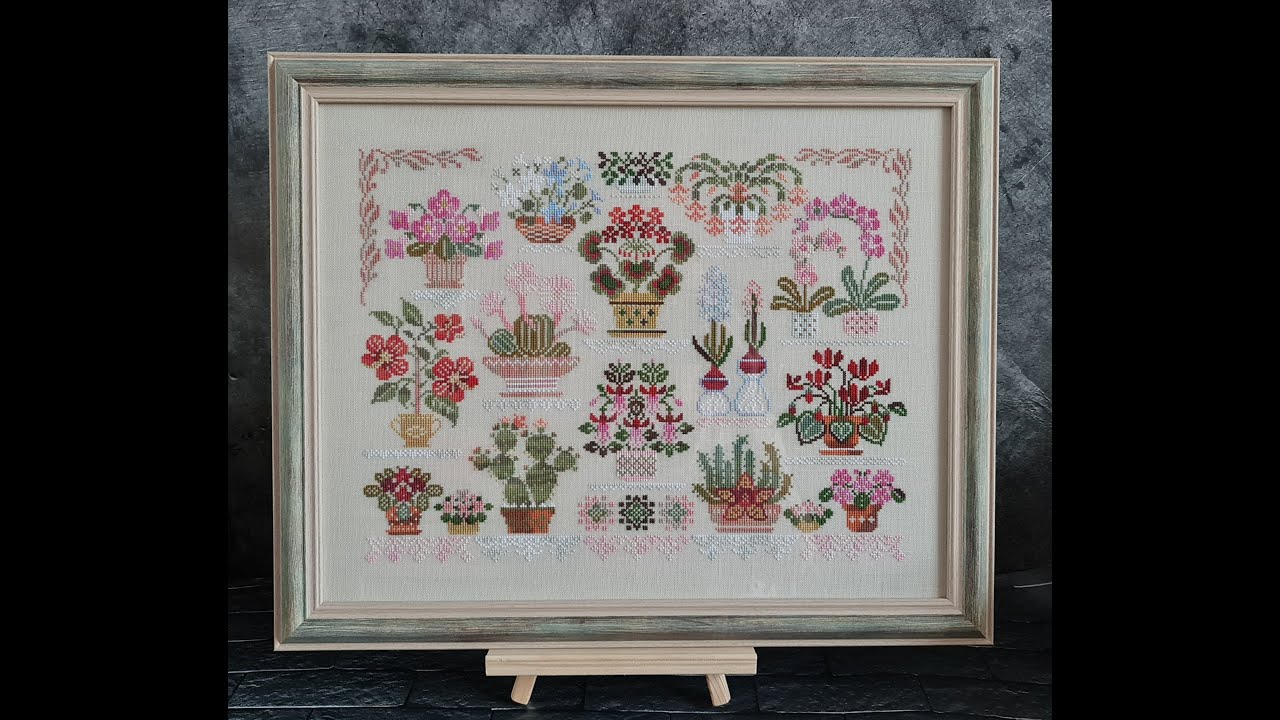 122. Комнатные растения ТМ Совиный лес. Готовая работа.