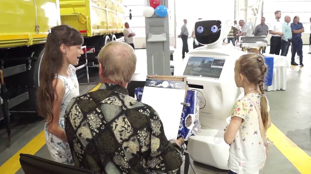 ССТ Кобра - Кобработ. Новосибирск. Scania 125. Promobot